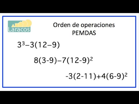 Orden de operaciones con PEMDAS 2 | aprendamosfacil