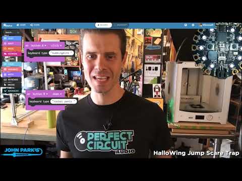MakeCode Minute: USB Keyboard Entry @adafruit @johnedgarpark #adafruit ...