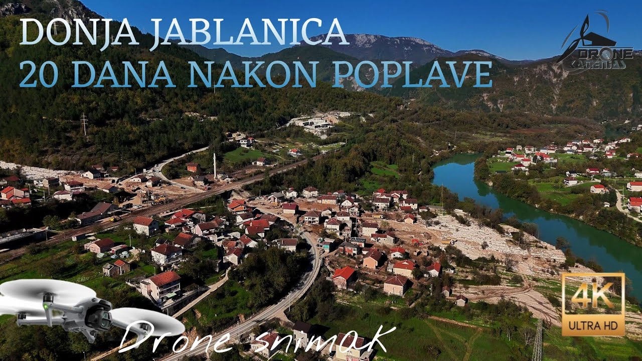 Pogledajte kako izgleda Donja Jablanica mjesec dana nakon katastrofalnih poplava - Jabuka.tv