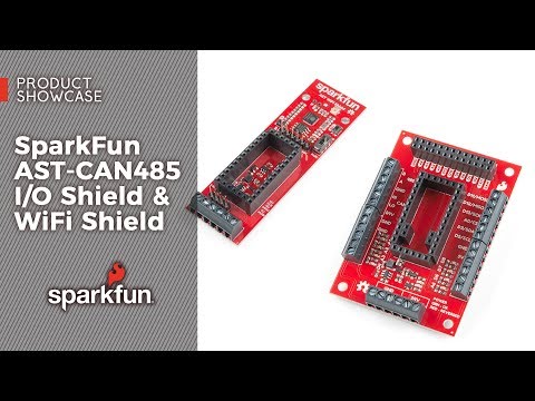 Product Showcase: SparkFun AST-CAN485 I/O Shield & WiFi Shield: A New video by SparkFun ...