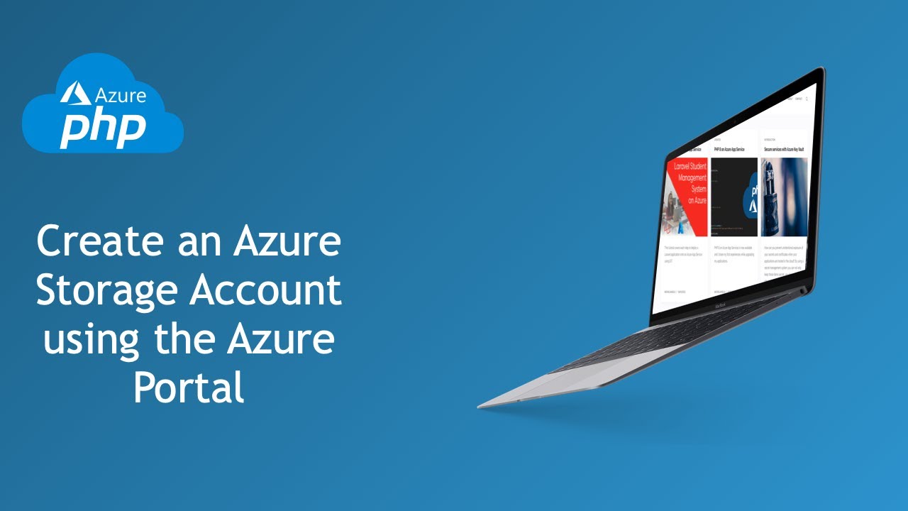 Azure blob storage in PHP applications – Azure PHP