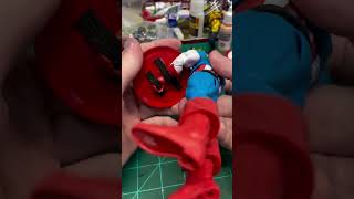 Custom 1:12 captain america shield! 3D modeled, printed and painted by me!