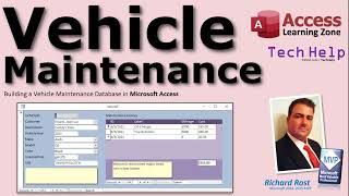 Building a Vehicle Maintenance Database in Microsoft Access. Log Service, Costs, Dates, Mileage.