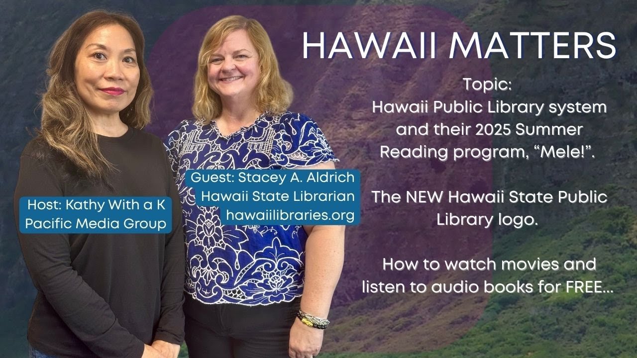 Stacey A. Aldrich, Hawaii Public Library Summer Reading: Mele! | 105.9 The Wave FM | Hawaii's ...