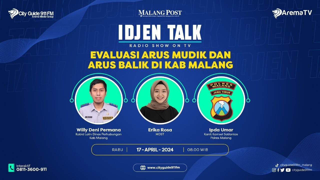 Evaluasi Arus Mudik dan Arus Balik di Kabupaten Malang