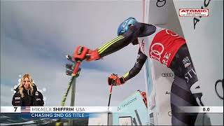 Mikaela Shiffrin ???????? - Are women's GS, March 10, 2023, 1st run #sheskis @atomic