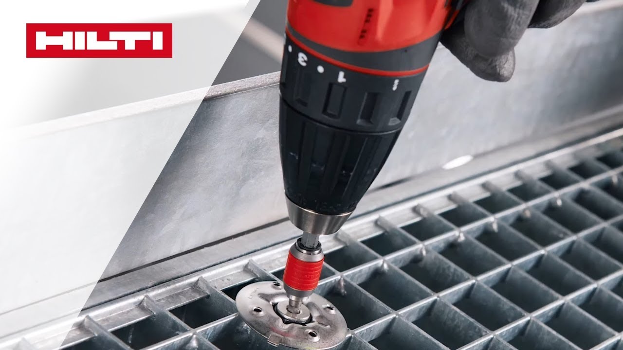 Befestigung von Gitterrosten und Riffelblechen - Hilti Deutschland