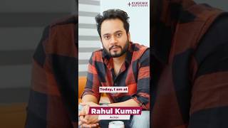 Film Actor Rahul Kumar (3 Idiots - "Millimeter" Fame) Undergoes Hair Transplant at Eugenix