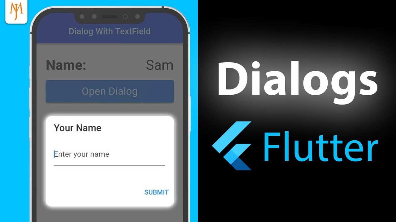 GitHub - JohannesMilke/dialog_with_textfield: How to create a Flutter Popup Dialog with a TextField.