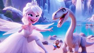 The Valley of the Friendly Dinosaurs | Elsa’s Gentle Jurassic Bedtime Adventure ????❄️