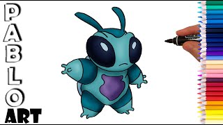 How to draw Amnesio from Lilo and Stitch | Learn to Draw step by step