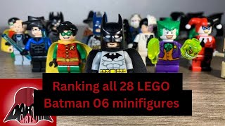 Ranking every original 2006 LEGO Batman minifigure