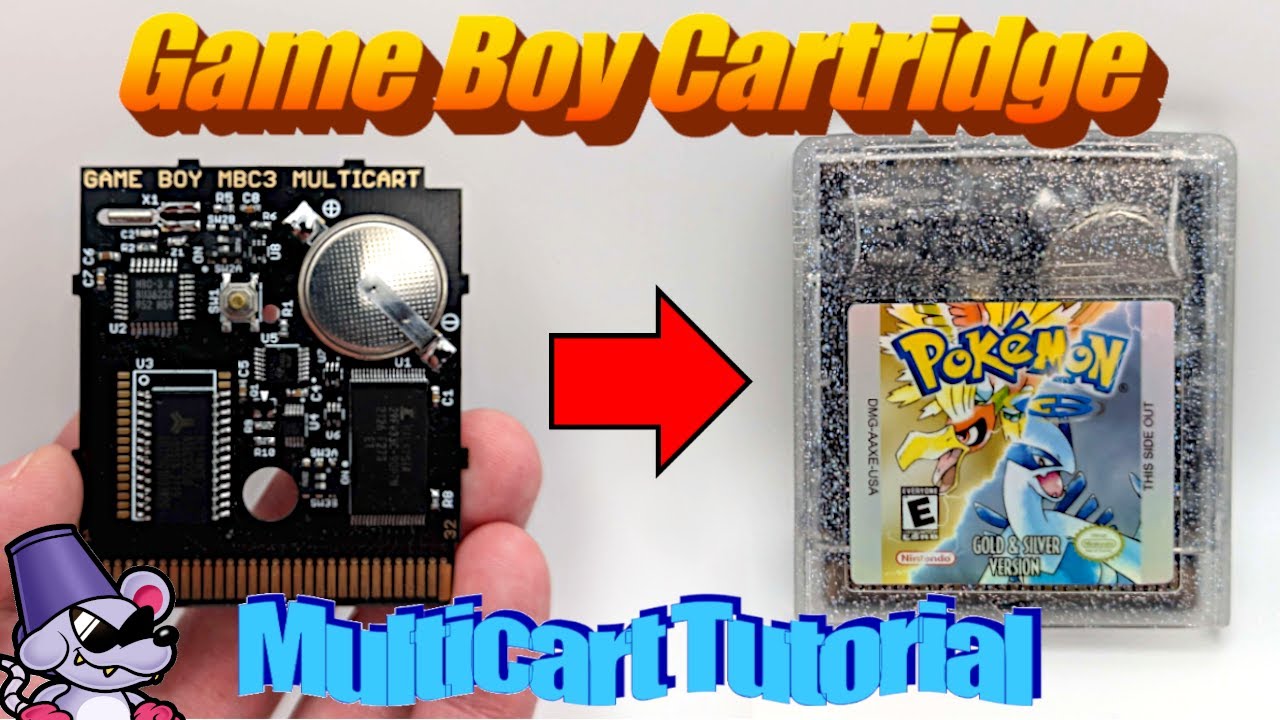 GitHub - MouseBiteLabs/Game-Boy-MBC5-Multicart: A flashable MBC5-based multi-cart for the Game Boy.