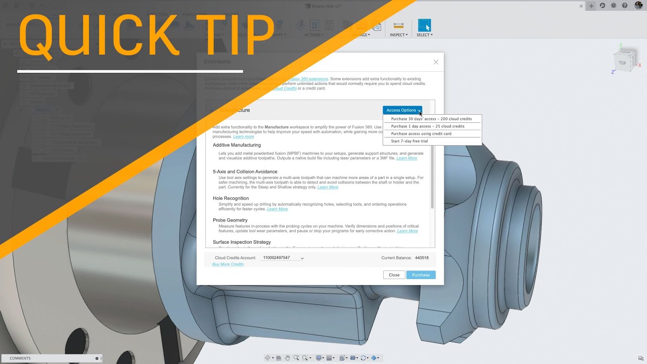 QuickTips | Autodesk Fusion - oprogramowanie CAD/CAM/CAE oparte na chmurze