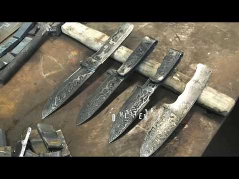 Damaszener Messer selber schmieden, in der Dorfschmiede Stubenberg | Neues vom "Schmiede-Feuer-Werk"