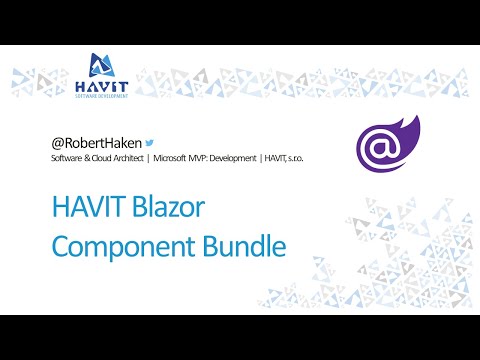 HAVIT Blazor – Bootstrap 5 Components Bundle [Robert Haken, Vzdělávací okénko, 13.10.2021 ...