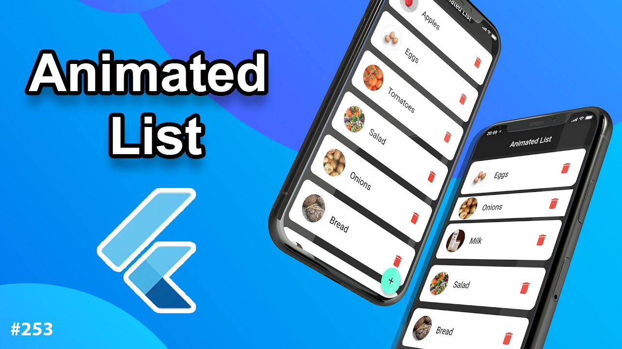 GitHub - JohannesMilke/animated_list_ii_example: Create a Flutter ... GitHub - JohannesMilke/animated_list_ii_example: Create a Flutter ...