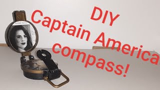 How to make a Captain America Compass! (WW2 Captain America cosplay part 1)