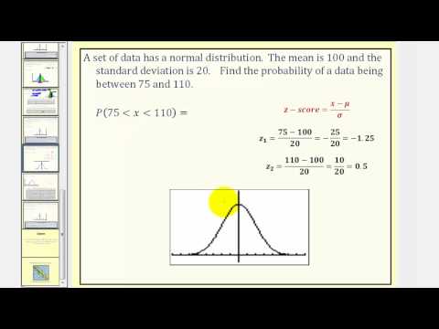 Normal Distribution: Find Probability of Data Values Using Tables | Math Help from Arithmetic ...