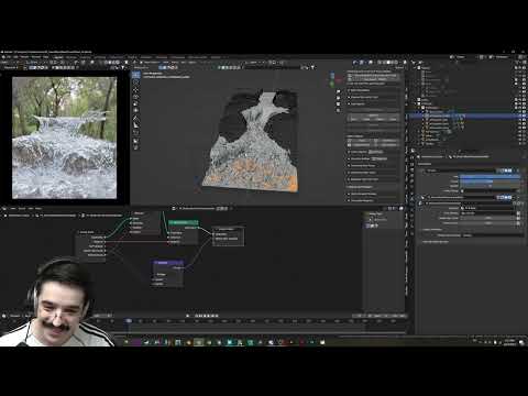 Joshua Schwarz – Realistic Forest Creek Simulation Set Up in Blender – pIXELsHAM