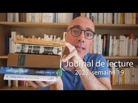 Journal de lecture – 2025, semaine 19 – Livresses : ivresses de livres