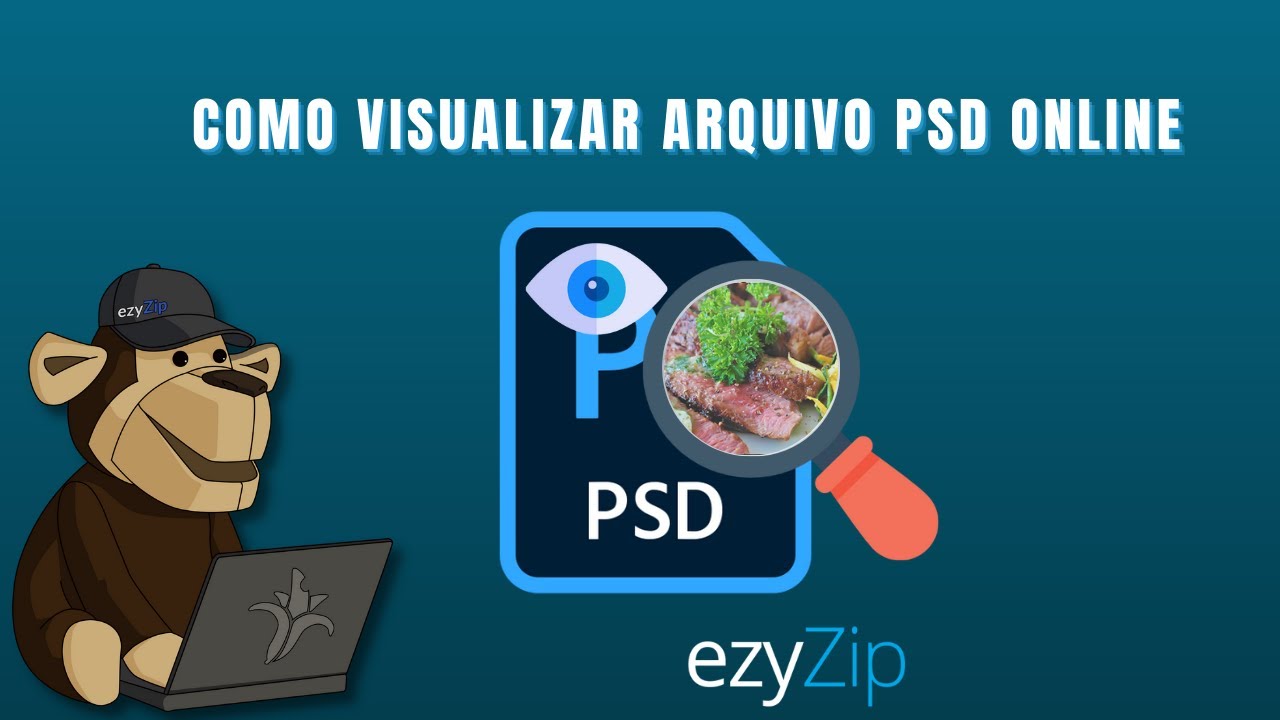 Visualizador de Imagens PSD Online | Pré-visualizar Arquivos PSD - ezyZip