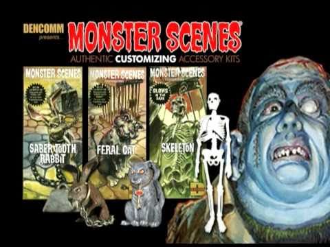 Monster Model Review #125: Monster Scenes Customizing Kits | Monster ...