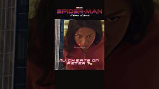 SPIDER-MAN HOME ALONE ? | MJ CHEATS ON PETER ???? #spiderman #zendaya #marvel #tomholland