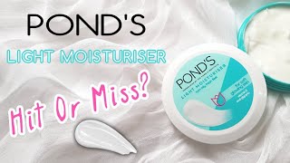 Pond's Light Moisturiser Review | Hit or Miss? | Best Moisturiser for All Skin Types | Mahnoor Shah