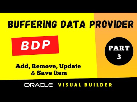 (2024) How to Save BDP Editable Table changes to source in Oracle Visual Builder VBCS, Add ...