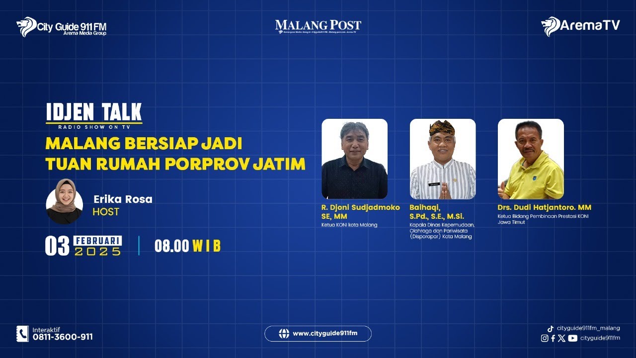 Malang Bersiap Jadi Tuan Rumah Porprov IX Jatim 2025