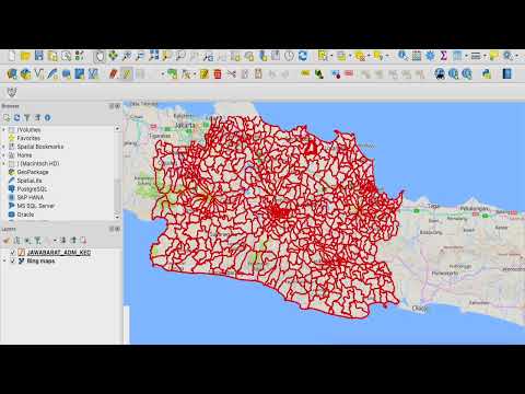 Basemap dan Buka Shapefile di QGIS – Rahmadya Trias Handayanto