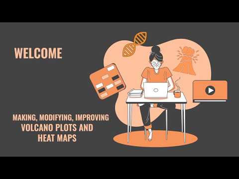 Making, Modifying, and Improving Volcano Plots and Heat Maps – The MedGen Project