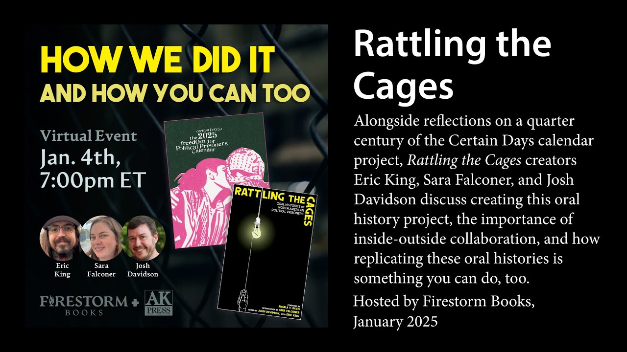 Rattling The Cage Of Repression With Eric King And Josh Davidson | It's Going Down