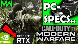 Official Call Of Duty Modern Warfare PC SPECS
