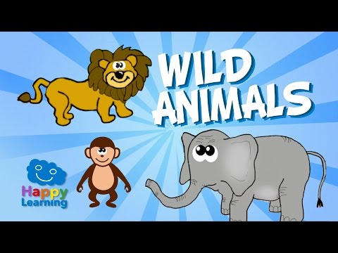 Vocabulario-Animales salvajes – Aprende Inglés
