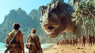 Soldiers Crash-Land in a Jungle Ruled by Dinosaurs | Best Action, Adventure Movie