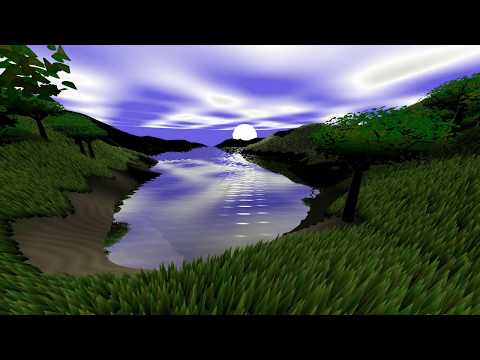 GitHub - damdoy/opengl_terrain: Procedural generation of a terrain with hills, grass, water and ...