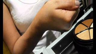 How to cover tattoo and scar with Mehron cosmetic