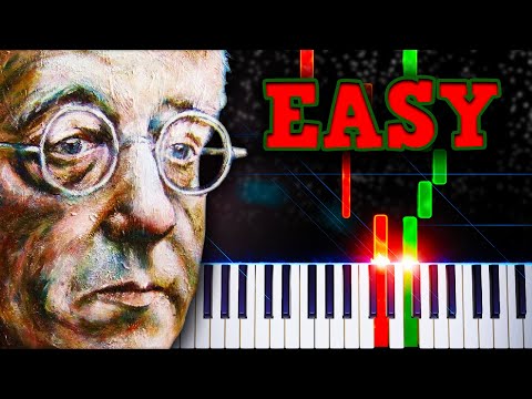 Gustav Holst – In the Bleak Midwinter – EASY Piano Tutorial | Sheet Music Boss