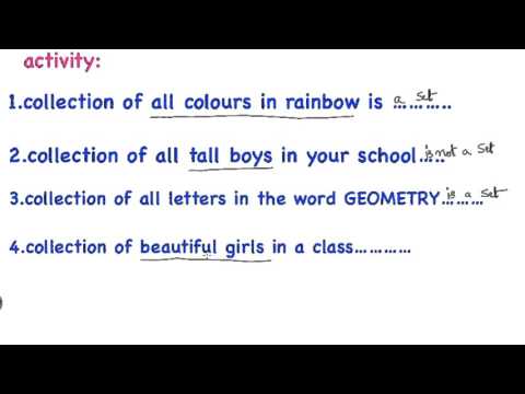 Definition of a set with examples – brmathsclass