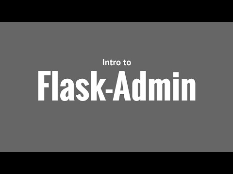 [Flask] 管理者後台 flask-admin – Homin's Library