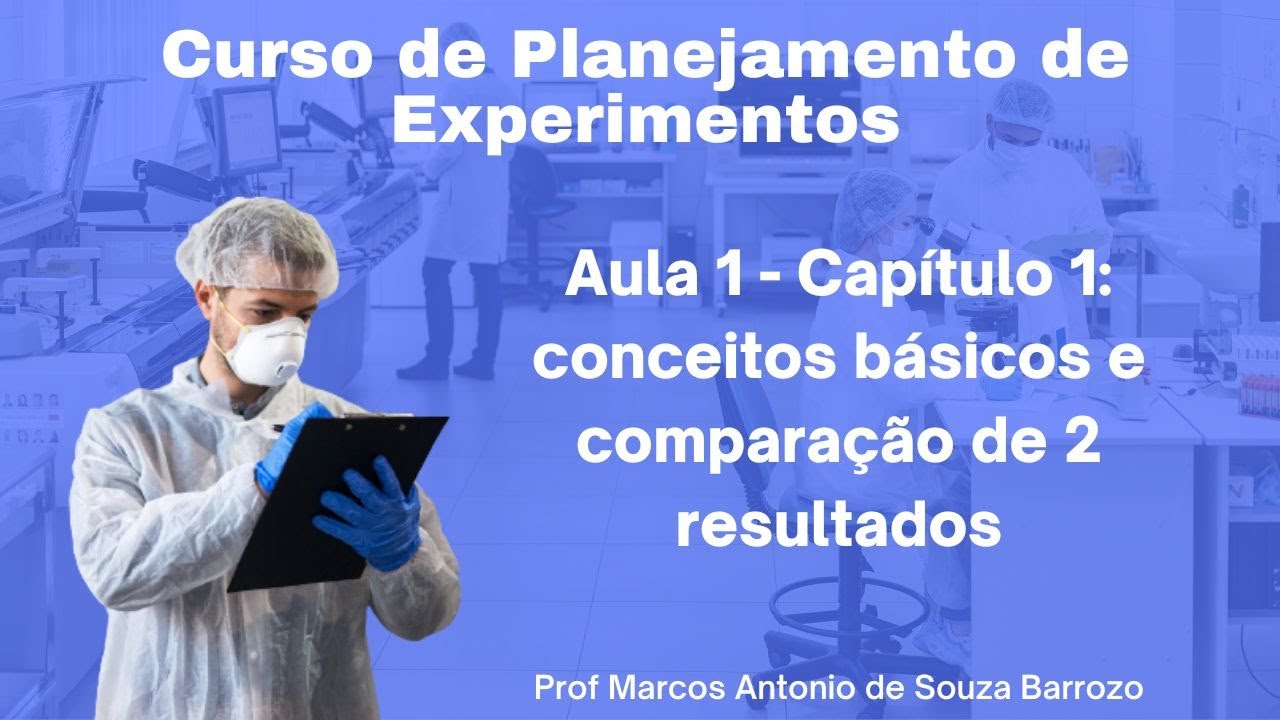 Curso Planejamento de Experimentos - DAEQ UFU