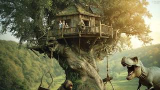 They discovered a portal to the world of dinosaurs | Best Family Adventure Movie