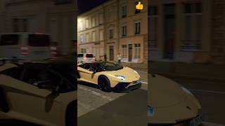 Yellow Lamborghini at Night – A Beast in the Dark! 🌙💛🏎️