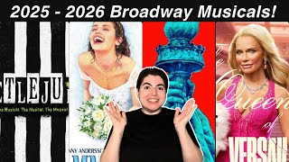 All The Musicals Coming to Broadway Next Season!