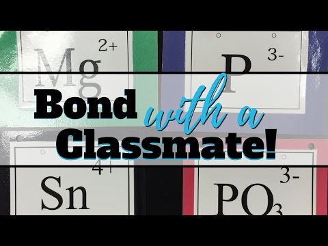 Bond with a Classmate Activity – Middle School Science Lessons