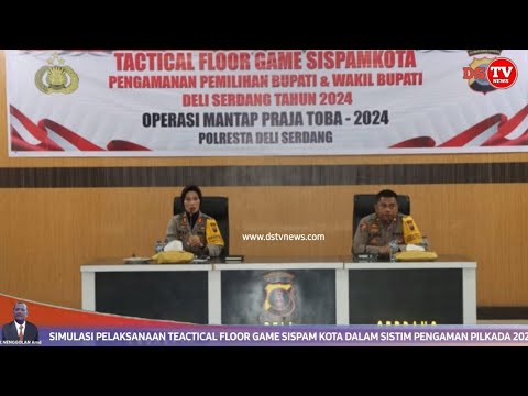 Polresta Deli Serdang Gelar Teactical Game (TGF ) Dalam Rangka Operasi Mantab Praja Toba 2024 ...