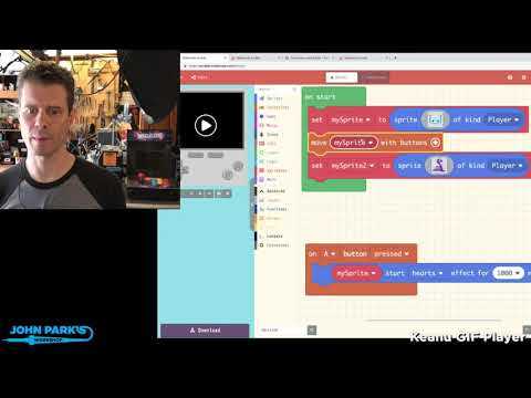 MakeCode Minute: Arcade Adafruit Character Extension @adafruit @johnedgarpark #adafruit ...