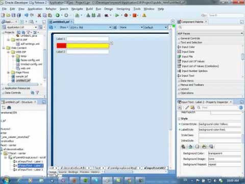 Styling Specific ADF Components with CSS and Skin | Shay Shmeltzer's Oracle JDeveloper and ADF Blog